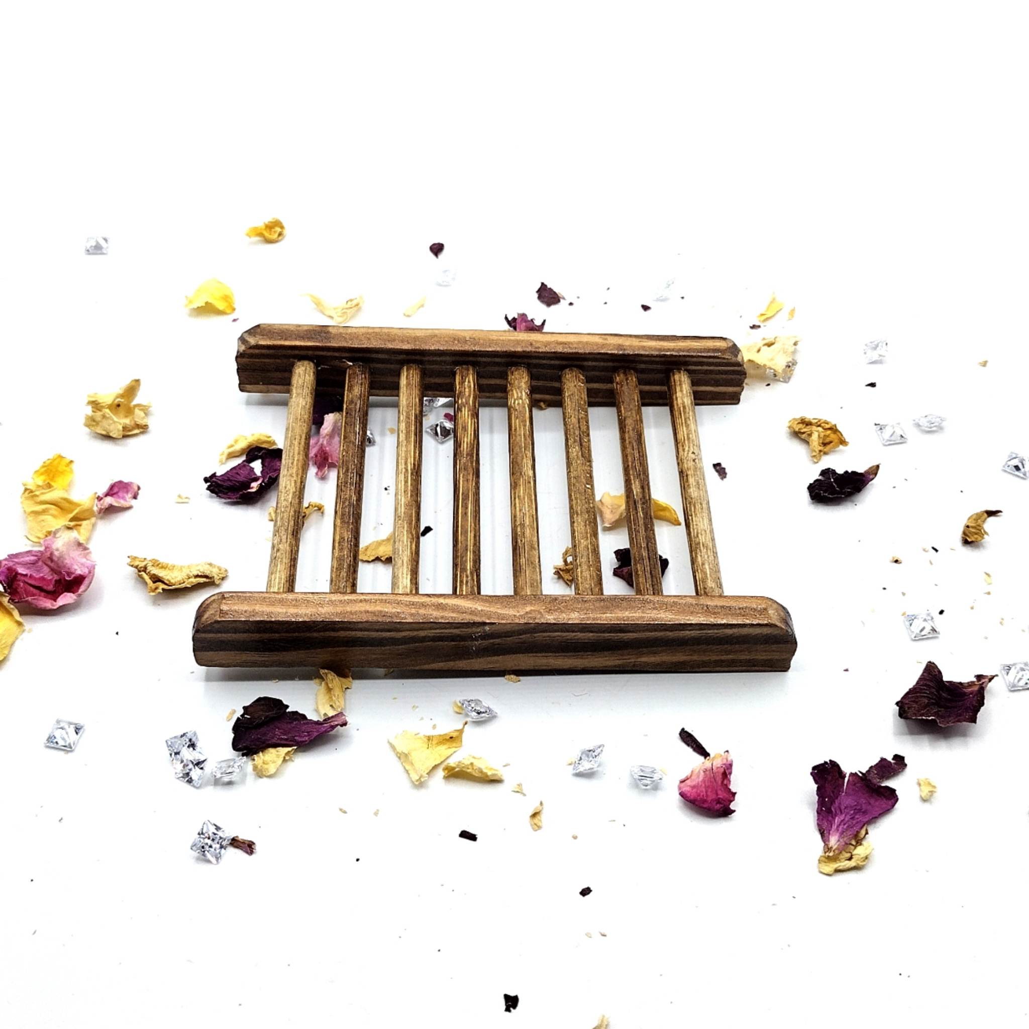 Self Draining Bamboo Wooden Soap Holder – 710 Cosmetics